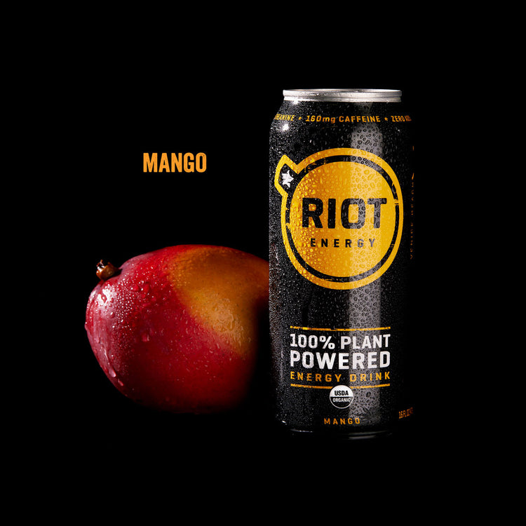 100% Plant Powered Energy Drink – RIOT Energy